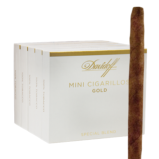 Davidoff Mini Cigarillos Gold | Bosstyles Boston's Cigar Shop